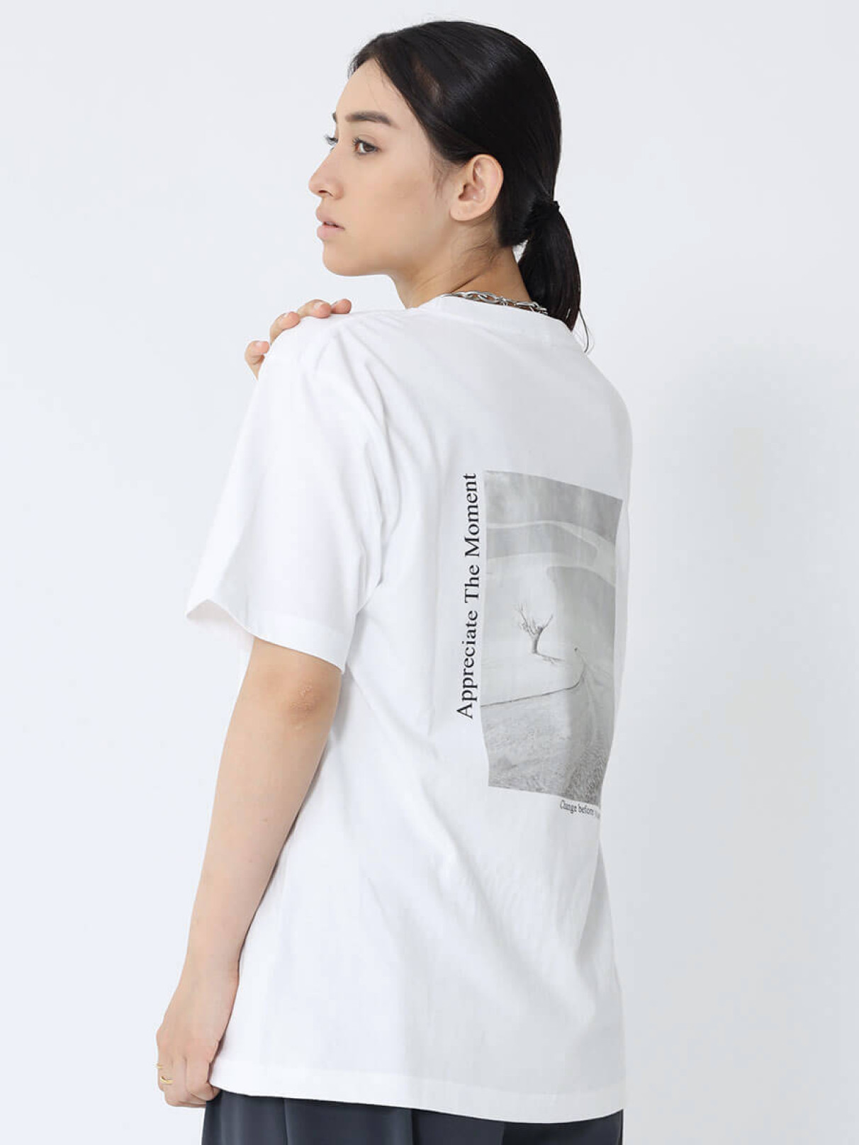 バックプリントカットソー - Aga｜YAMADAYA STORE